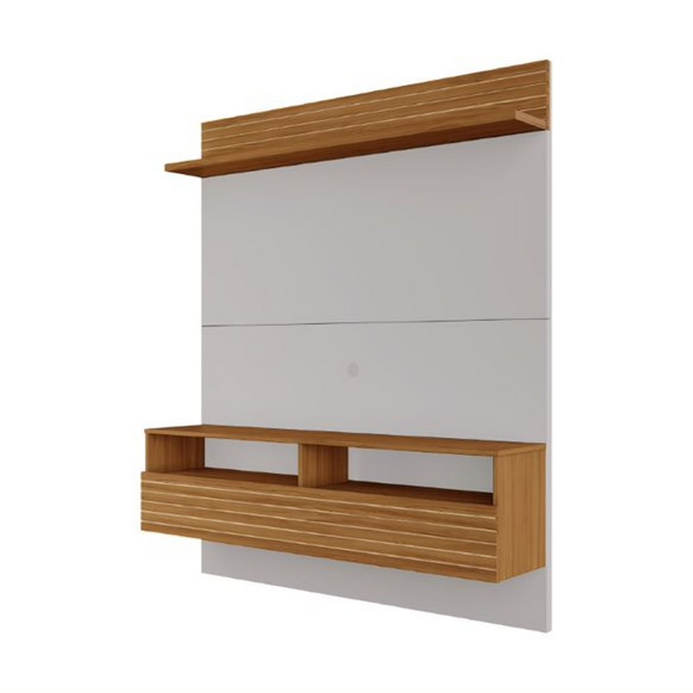 Painel para TV até 55” Notável Móveis NT 1165 - Off White / Trend