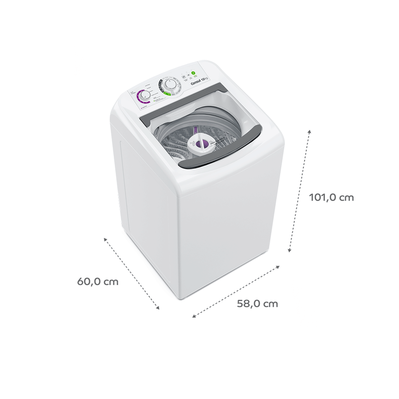 Máquina de Lavar Consul 12 kg Branca com Dosagem Econômica e Ciclo ...