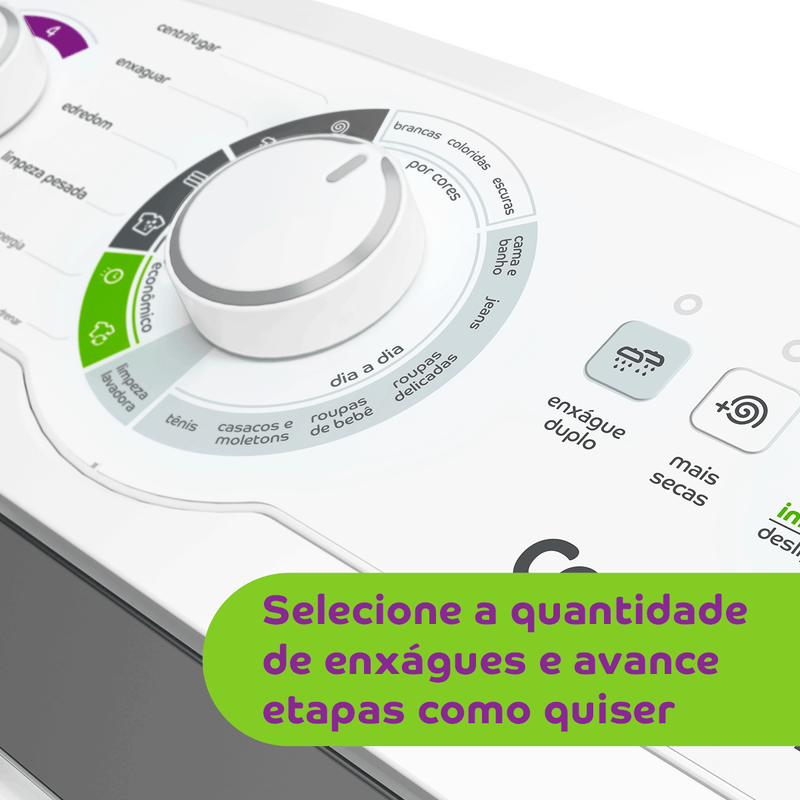 Máquina de Lavar Consul 12 kg Branca com Dosagem Econômica e Ciclo ...