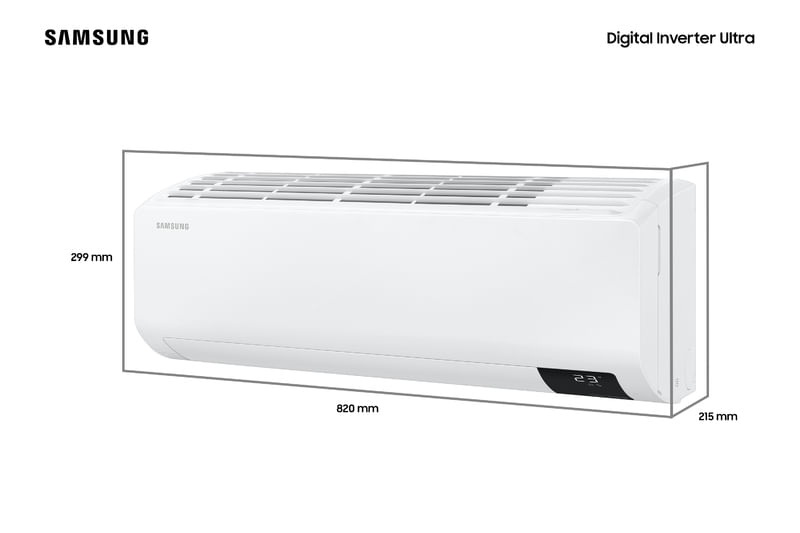 Ar condicionado Samsung Digital Inverter Ultra Frio 9.000 BTUS AR09BVHZC