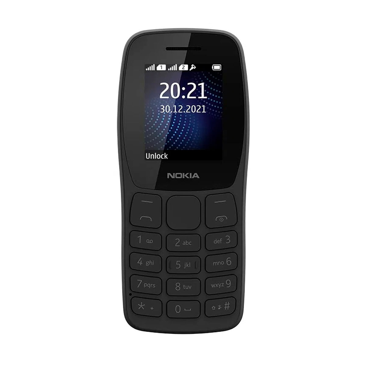 Celular Nokia 3G NK093 105 Dual Chip Rádio FM Lanterna Jogos Pré Instalados