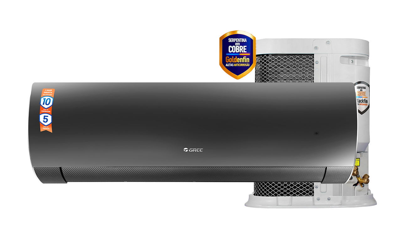 Ar Condicionado Split High Wall G-Diamond Inverter Gree 9000 Btus Frio ...