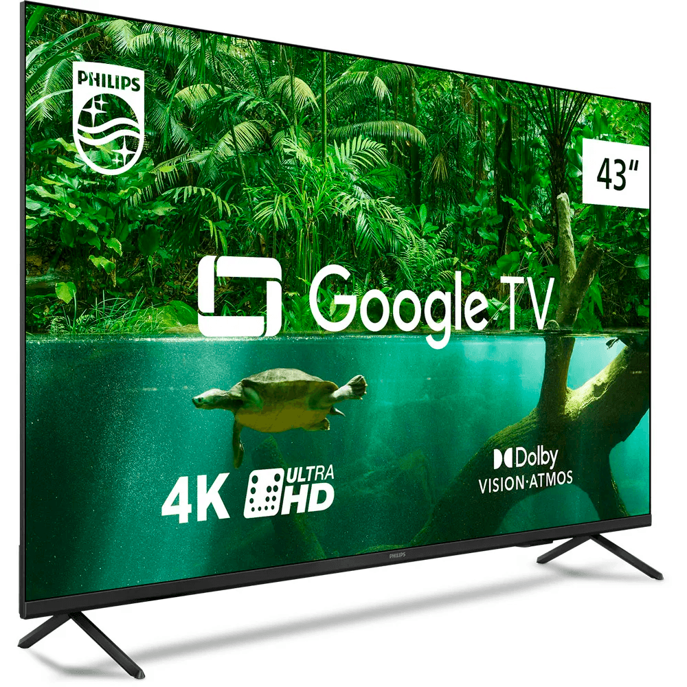 Google TV Philips 43" LED UHD 4K HDR10+Dolby Vision