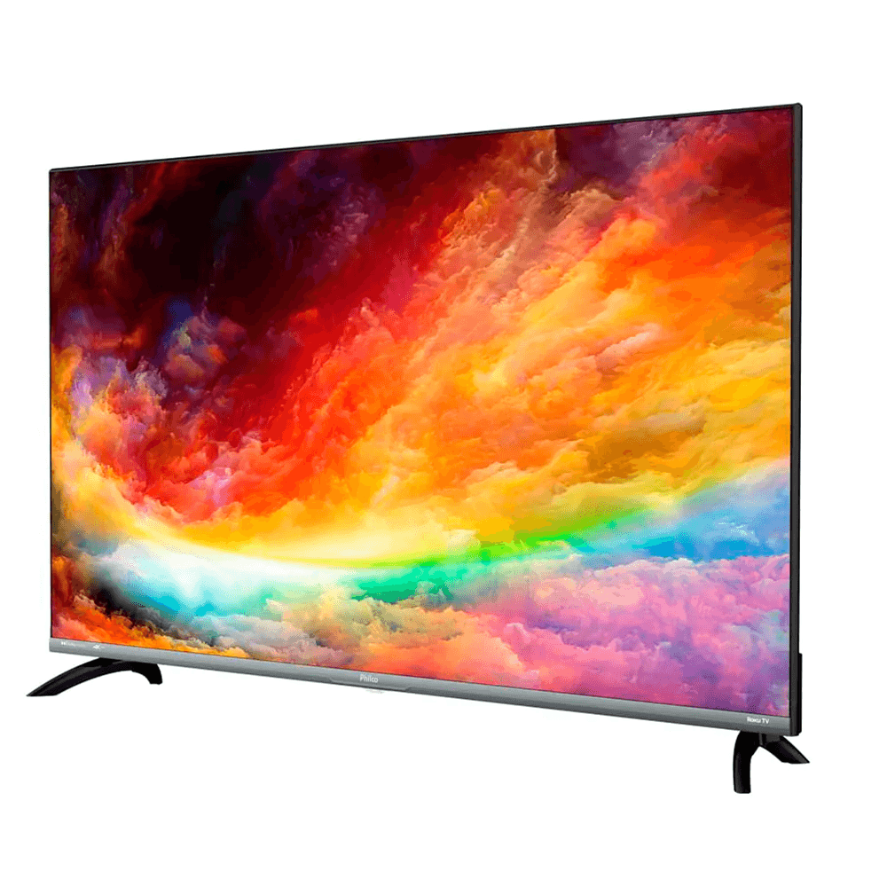 Smart TV LED 43" Ultra HD 4K Philco Roku PTV43G70R2CSGBL Wi-Fi