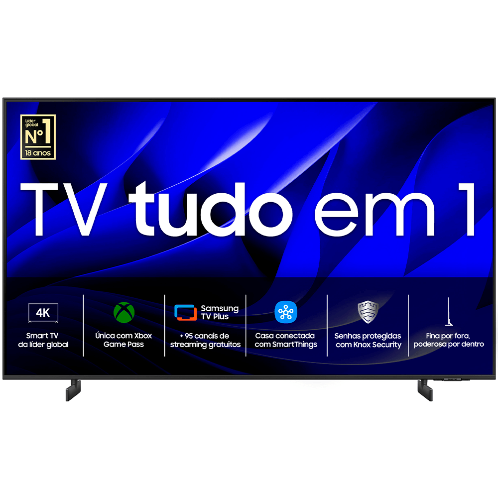 Smart TV 75" Samsung CRYSTAL UHD 4K UN75DU8000GXZD