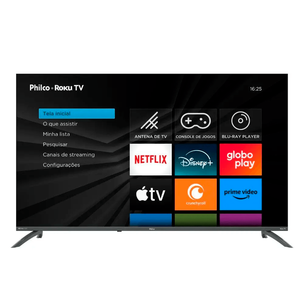 Smart TV LED 50" Philco Roku TV Dolby Audio PTV50VA4REGB