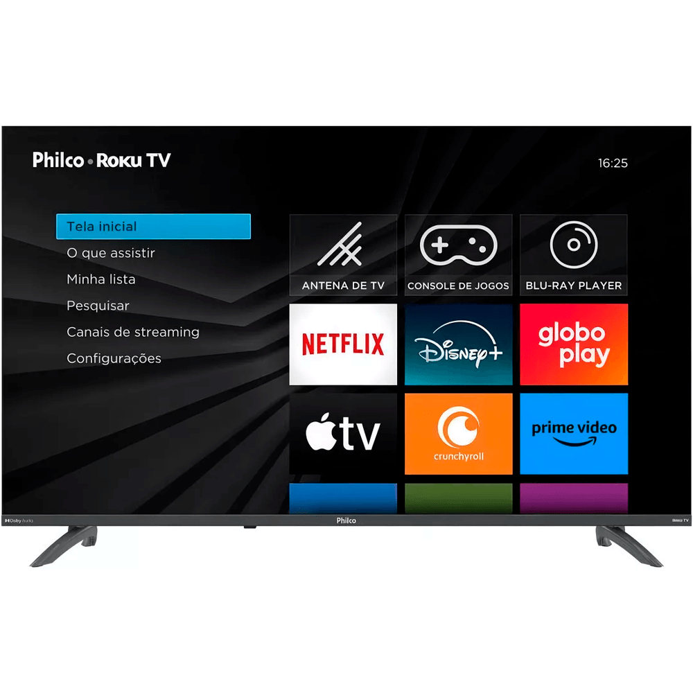 Smart TV LED 43" Philco Roku TV Dolby Audio PTV43VA4REGB